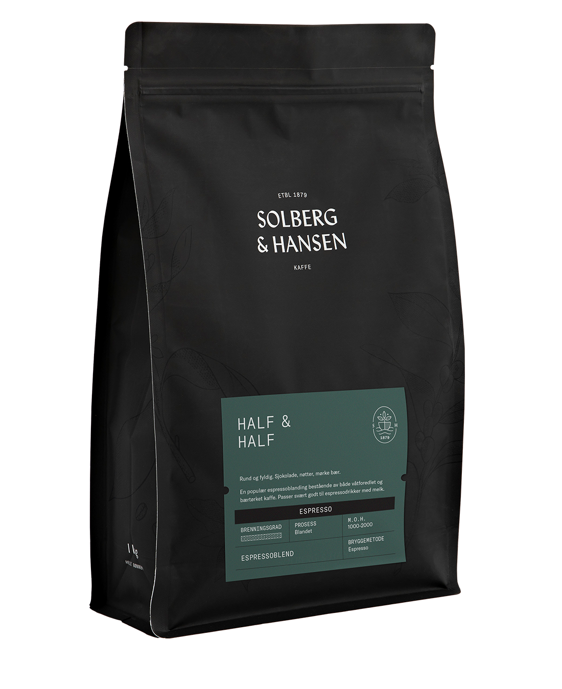 Solberg Hansen Shop - Half & Half (Espresso) - 1 Kg